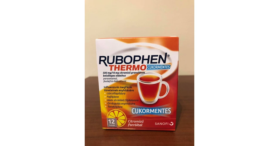 Rubophen Thermo 500mg/10mg cukorment.citrom 12X - Forróital-porok, teák ...